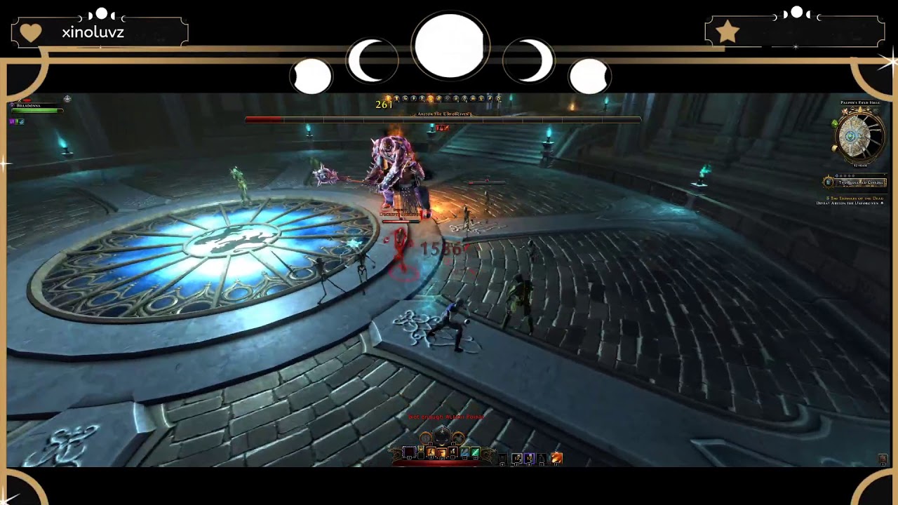 Learning how to play Neverwinter as a Drow Wizard