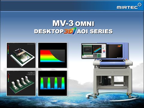 MIRTEC MV-3 OMNI Desktop 3D AOI Series Presentation-REV13
