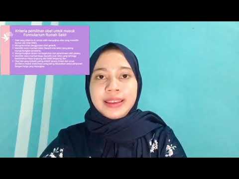 Formularium Rumah Sakit dan Nasional