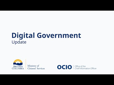 Digital Framework Update