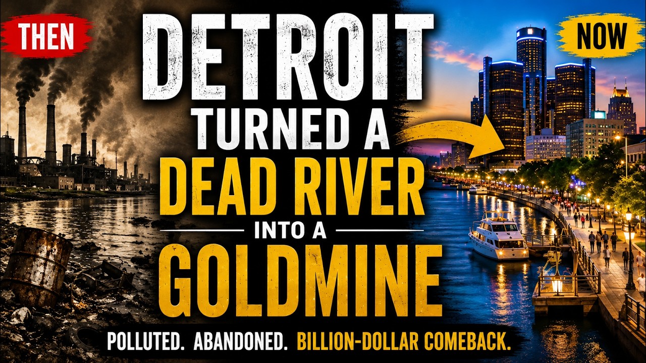 The Detroit River Was Once Dying… Now It’s Worth Billions