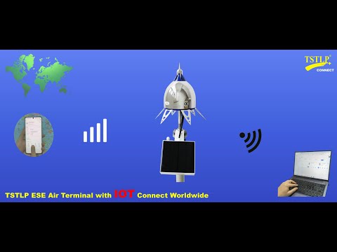 Updated Installation - TSTLP ESE Lightning Arrester/Rod with IOT Connect Worldwide