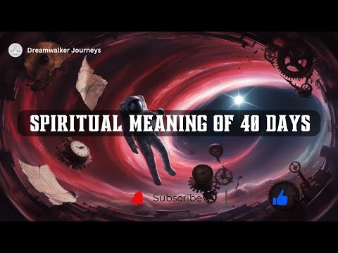 Spiritual Meaning of 40 Days | 40 Days in The Bible