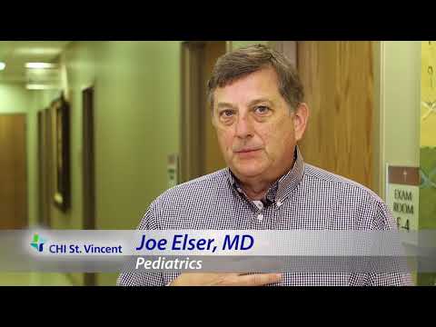 Dr. Joe Elser, Pediatrics, CHI St. Vincent, Little Rock, Arkansas :15 General