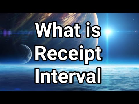 What is Receipt Interval. Urdu/ English