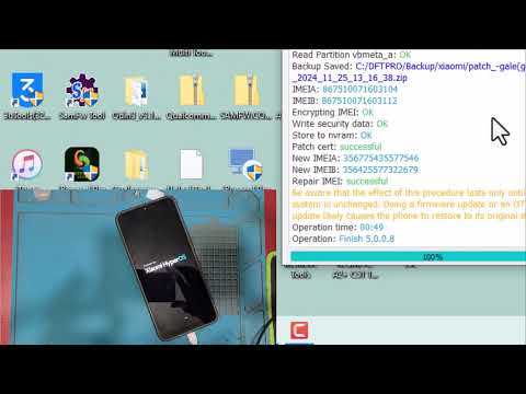 Redmi 13C (gale) REPAIR IMEI Without Hardware With DFT PRO