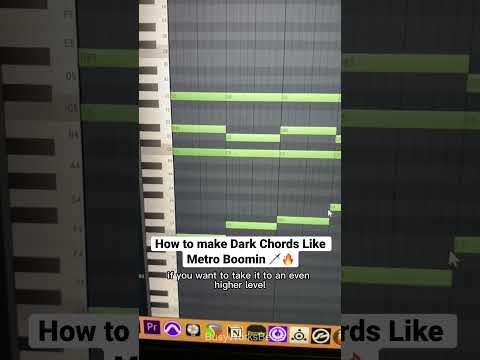How to make Dark Chords Like Metro Boomin 🗡🔥