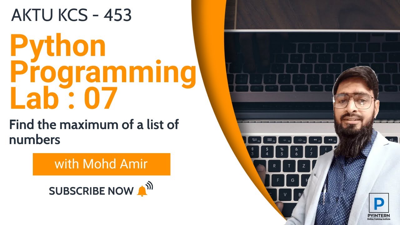 Python Programming Lab 07 | AKTU (KCS453)