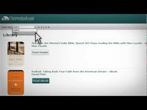 eBooks on your Desktop or Laptop with the CBD Reader