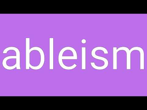 Ableism Definition & Meaning