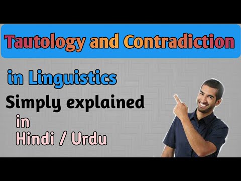 What is Tautology and contradiction | Tautology and Contradiction | explained simply in hindi/ urdu.