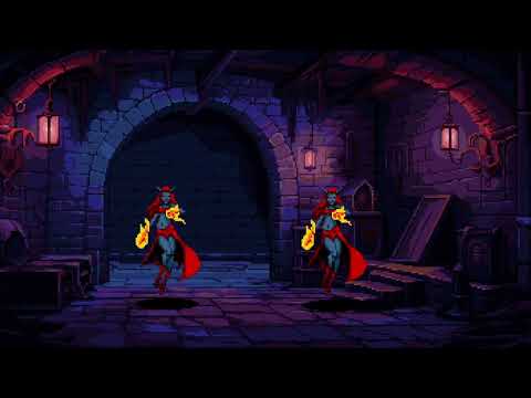 RPG Witch Encounter Game Assets Demo.