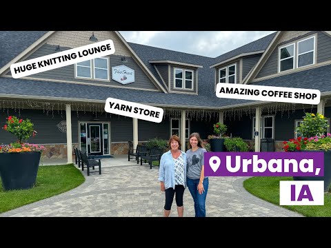 My Dream Yarn Shop - Fiber Heart in Urbana, IA #unitedskeinsofamerica