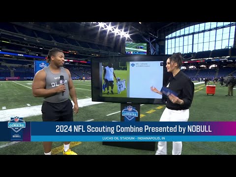 Kris Jenkins recaps his 2024 combine workout with Kimmi Chex