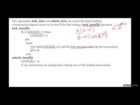 044 DBMS UNIT 5 Locks 2 Phaze Locking