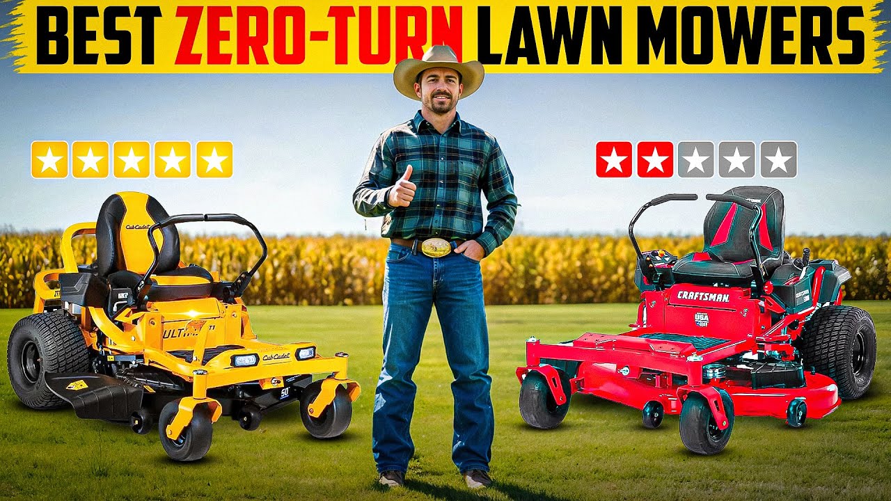 Best Zero-Turn Lawn Mowers 2026 [Don't Buy Until You WATCH This!]