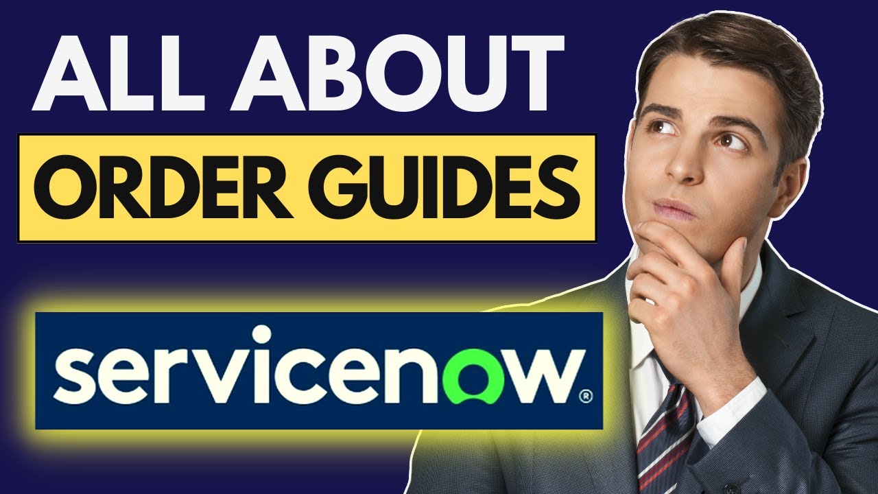 Service Catalog Order Guides| What is Order Giude?