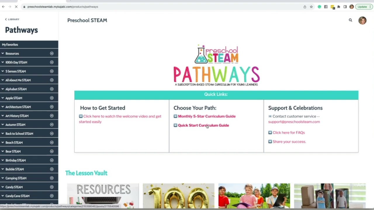 Preschool STEAM Pathways Sneak Peek
