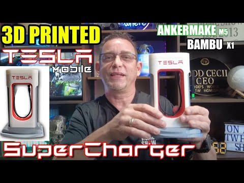STL file 3D Printed TESLA Super Charger for your mobile devices 🎨 ...