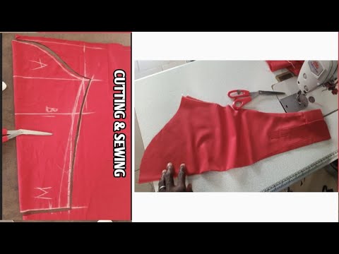 How to Cut and Sew Long Sleeves || Easy Method #shirt #sleeve #vintage #beginners