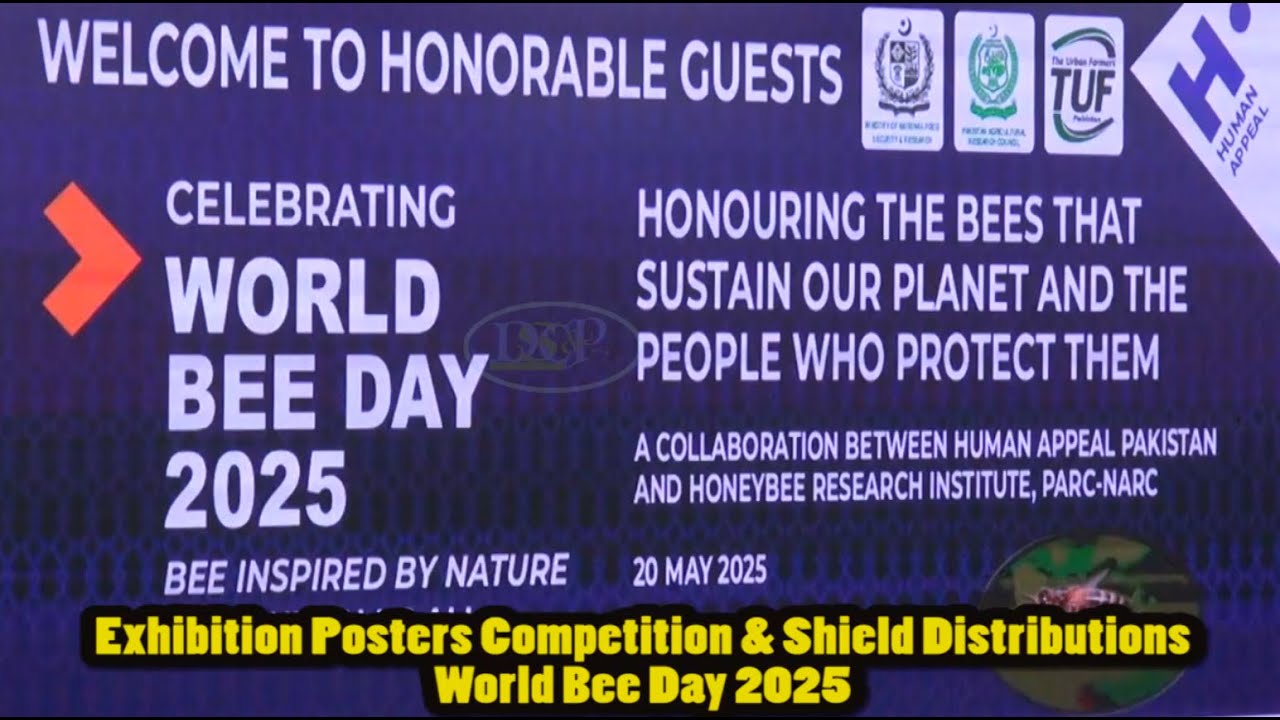 Exhibition Posters Competition & Shield Distributions World Bee Day 2025