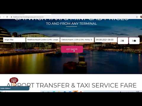 Cheap Taxi From Heathrow Airport London LHR, Longford, UK to Gatwick Airport, LGW