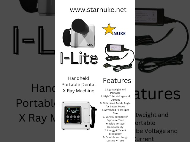 High Frequency X Ray - STARNUKE HF100R with Wireless DR Digital X Ray Set up AERB Approved Fixed ...