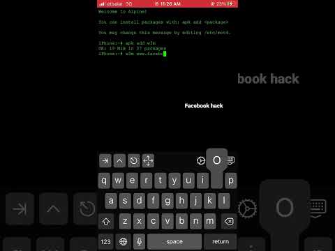 Facebook access in ish shell for iPhone user #100kview #automobile #likeme