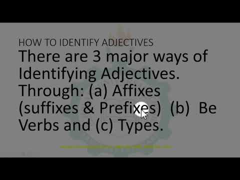 Adjective - English Grammar