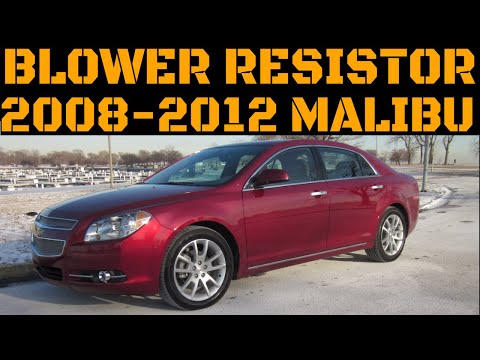 Chevy Malibu Blower Motor Resistor Replacement (2008-2012)
