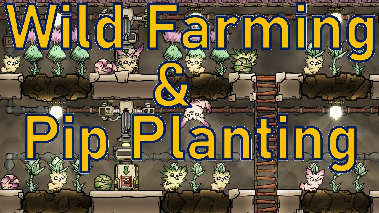 Oxygen Not Included - Tutorial Bites - Wild Farming & Pip Planting