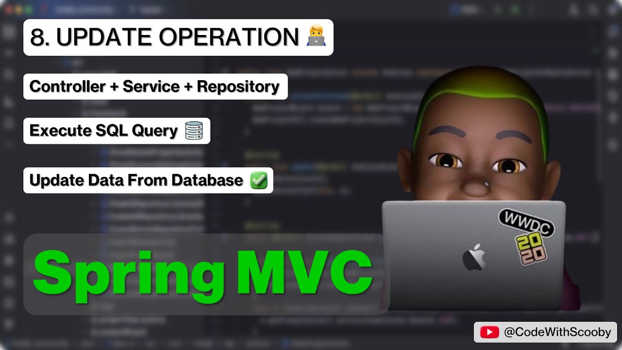 Spring MVC Tutorial #8 | Update Operation & Final CRUD Testing | Java Web Development