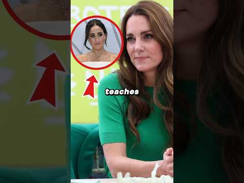Catherine Teaches Meghan a Lesson in Respecting Royal Etiquette #shorts #catherine