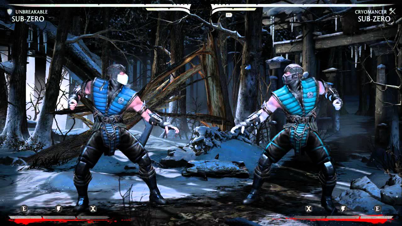 MKX Unbreakable Sub-Zero setups / resets