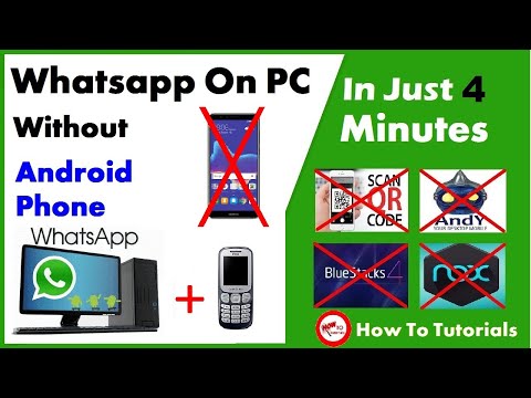 How To Use Whatsapp On PC Without Smartphone