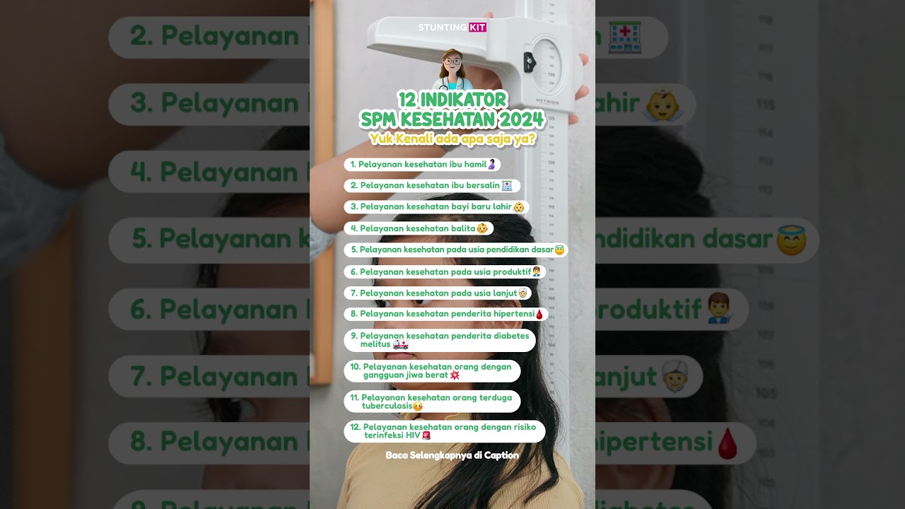 12 INDIKATOR SPM PUSKESMAS #shorts