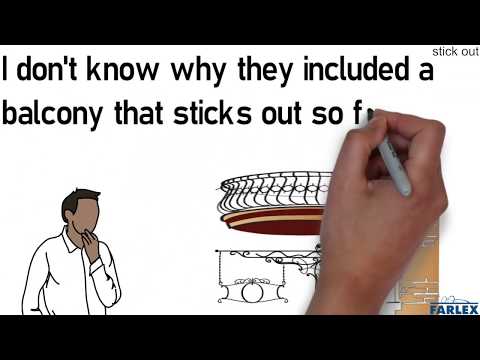 stick out