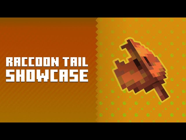 Super Mario - Raccoon Tail Elytra Minecraft Texture Pack