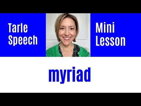 How to Pronounce MYRIAD - #SHORTS Quick English Pronunciation Mini Lesson