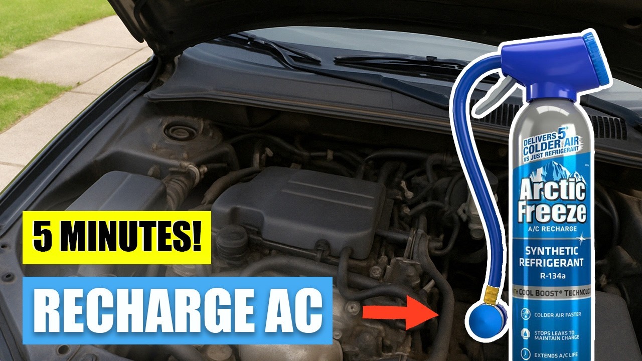How to Recharge Your Car AC with Arctic Freeze (Step-by-Step)
