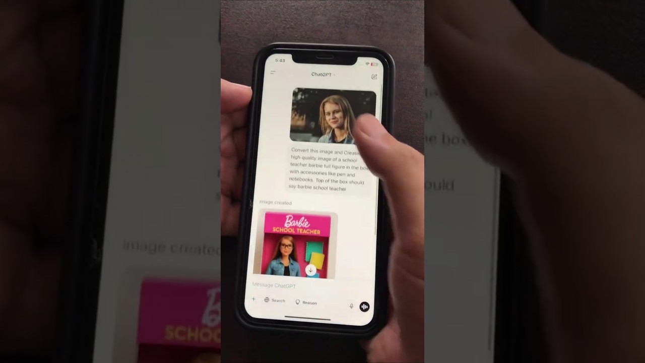 Transform Yourself Into 3d Action Figure Barbie Toys With Chatgpt AI #actionfigurebarbie