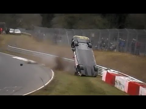 Nissan GTR Crash Jann Mardenborough Nürburgring Nordschleife (28 03 2015)
