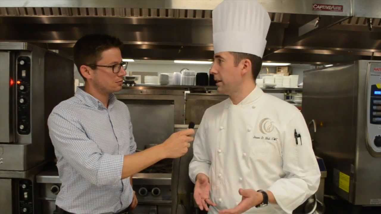 In the kitchen with chef Jason Hall