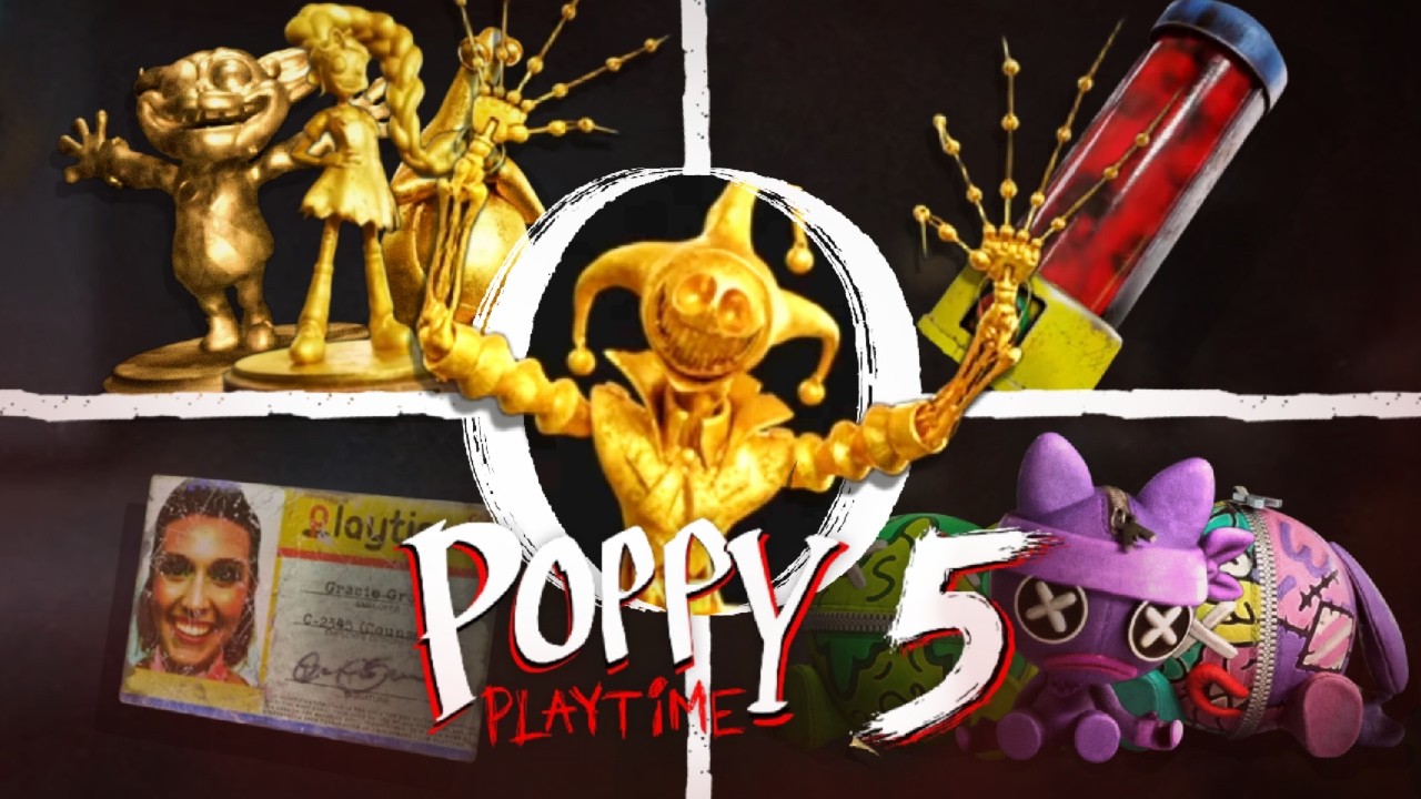 Poppy Playtime: Chapter 5 - All 19 Collection + Locations