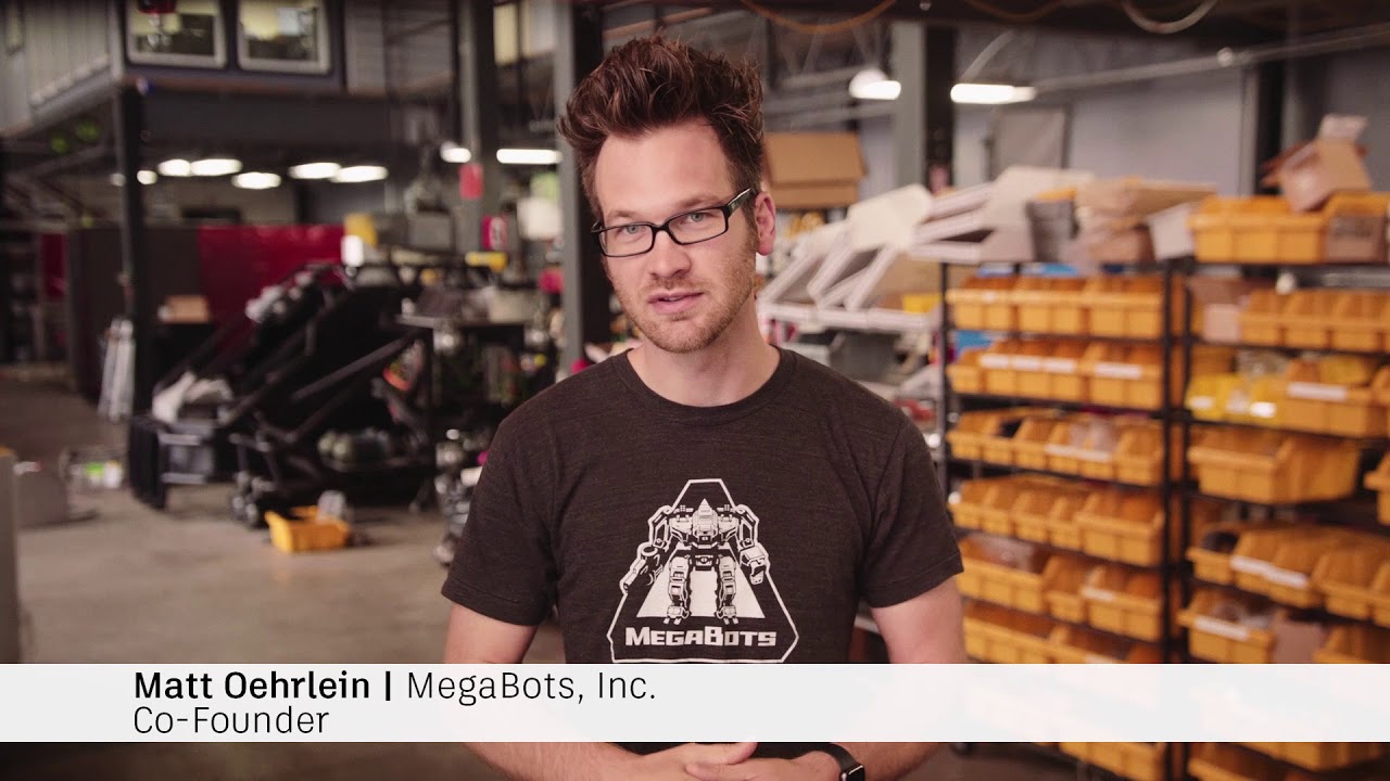 VEX Robotics students learning the future of robot making at Megabots lab