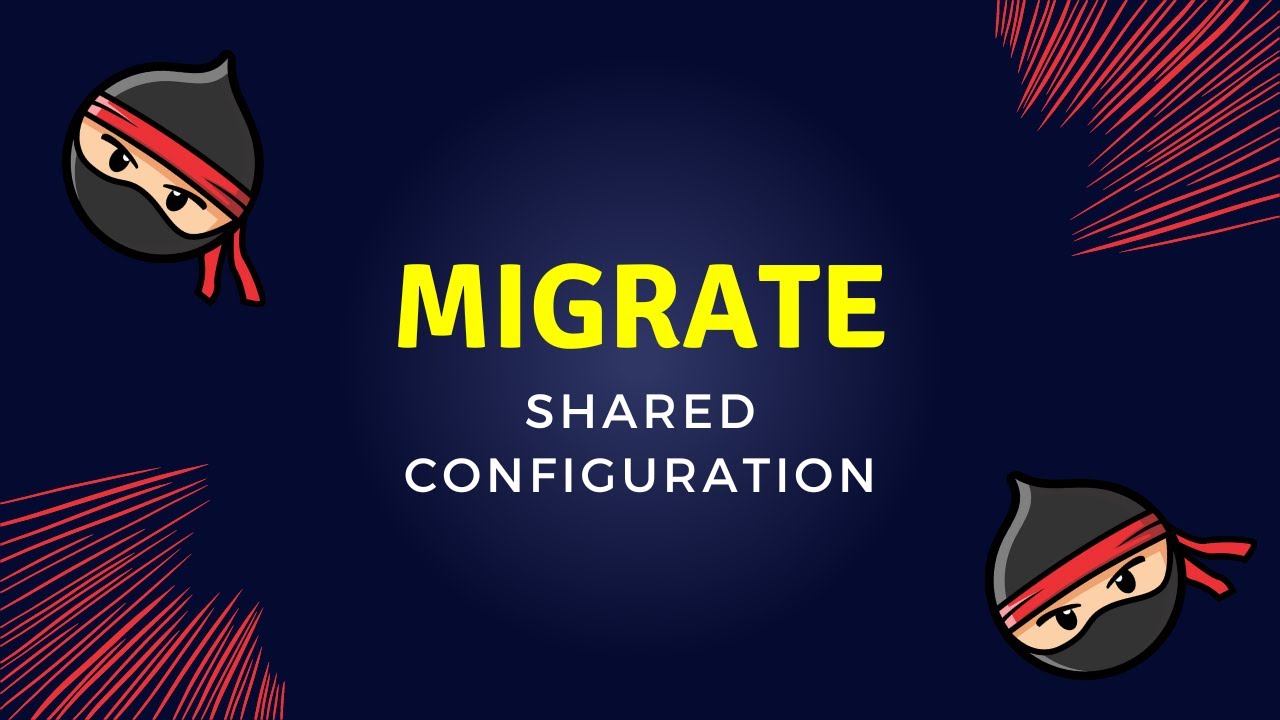 Drupal 9: Migrate shared configuration