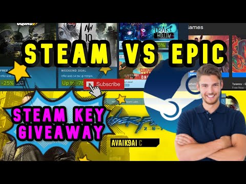 + Steam VS Epic Weekend + Cyberpunk 2077 + Steam Key Giveaway + Game Awards Sale + Free Games +