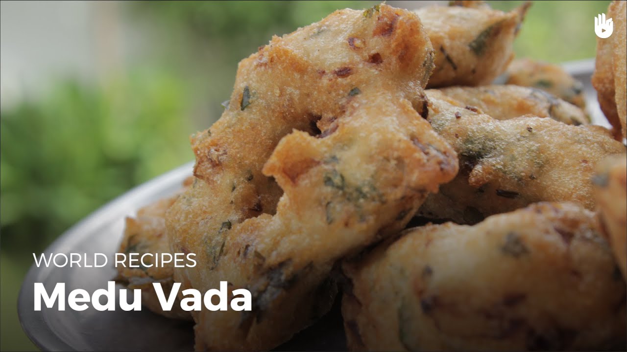 Medu vada (indian fried lentil snack) - Learn How to Cook Indian Food ...