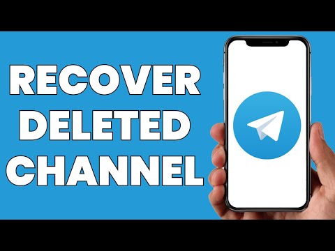 How To Recover Deleted Channel in Telegram (2024)