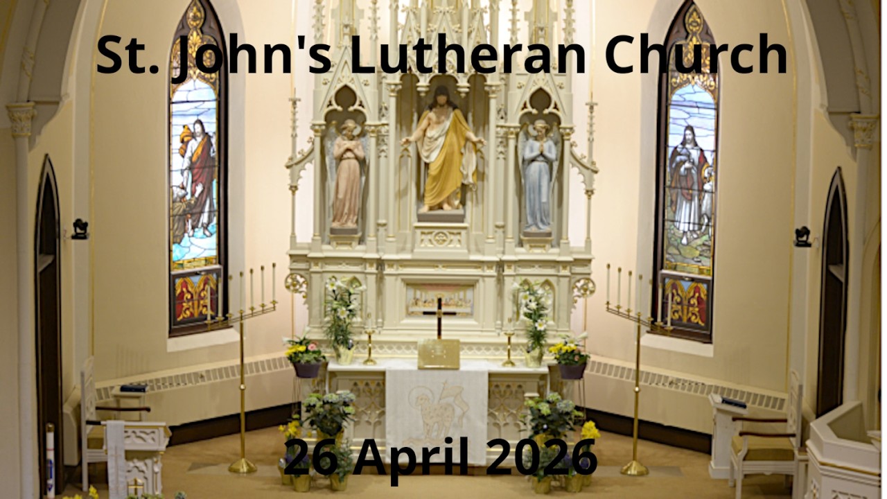 St. John's Lutheran Church Live Stream